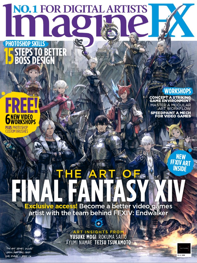 ImagineFX 208 | PDF | Final Fantasy