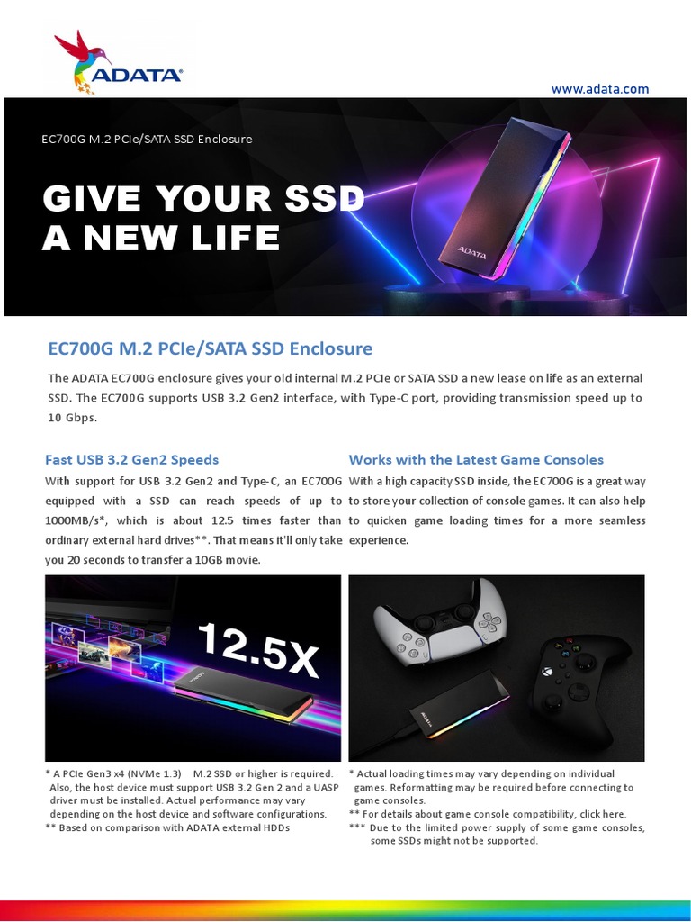 Datasheet Ec700g en 20210720 | PDF | Computers