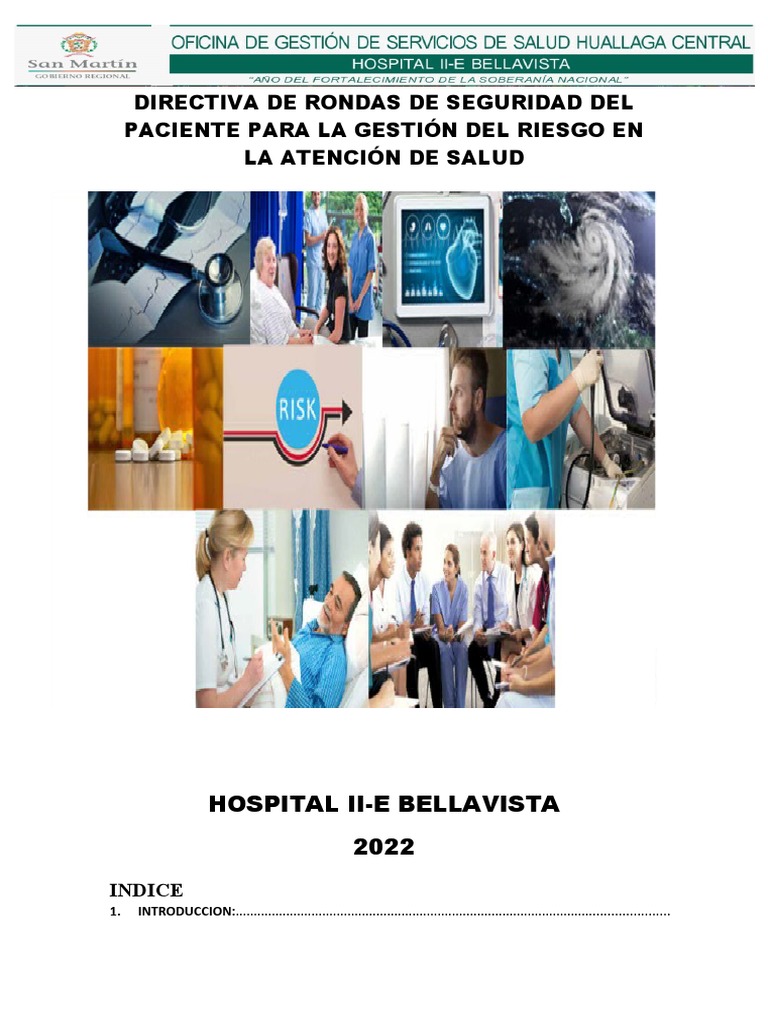 Rondas de Seguridad | PDF | Seguridad del paciente | Hospital