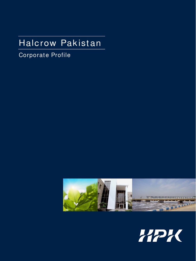 Halcrow Pakistan Engineering Profile | PDF | Geographic Information ...