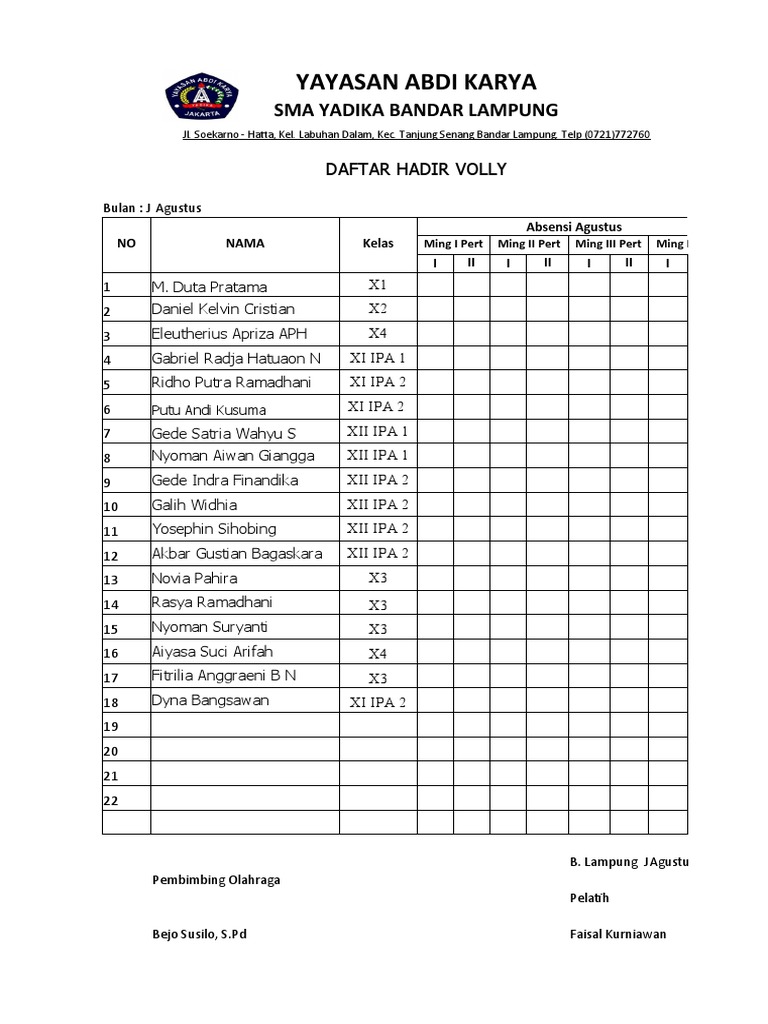 Contoh Laporan Futsal | PDF