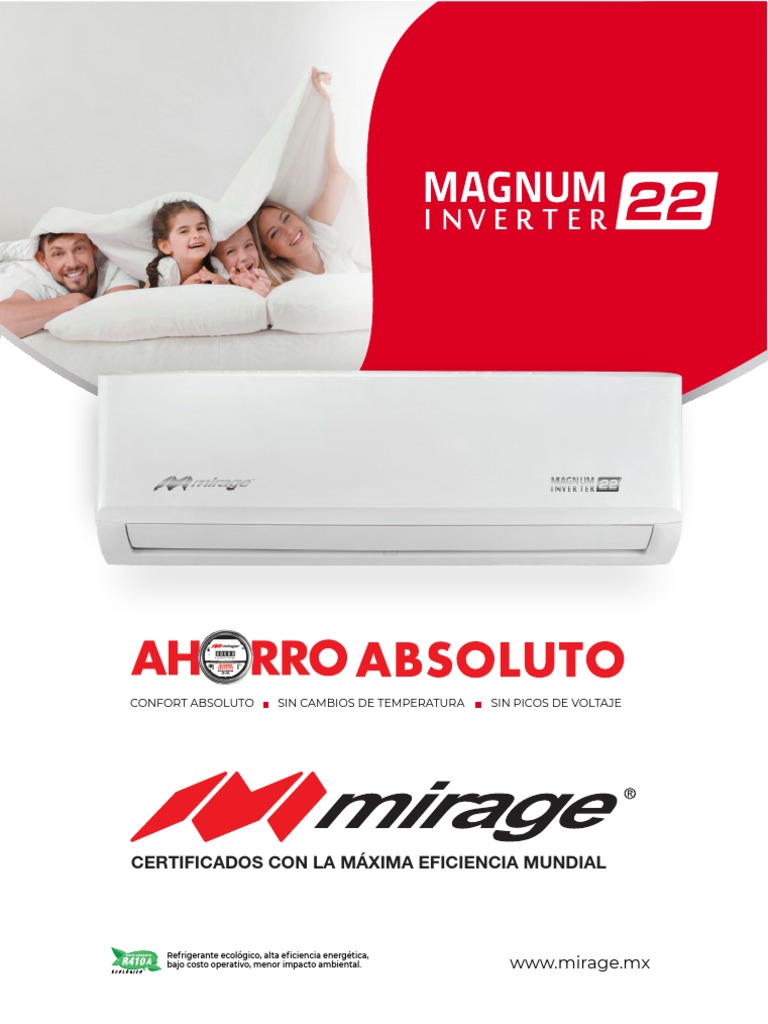 Ficha Técnica Mirage Magnum 22 Inverter | PDF