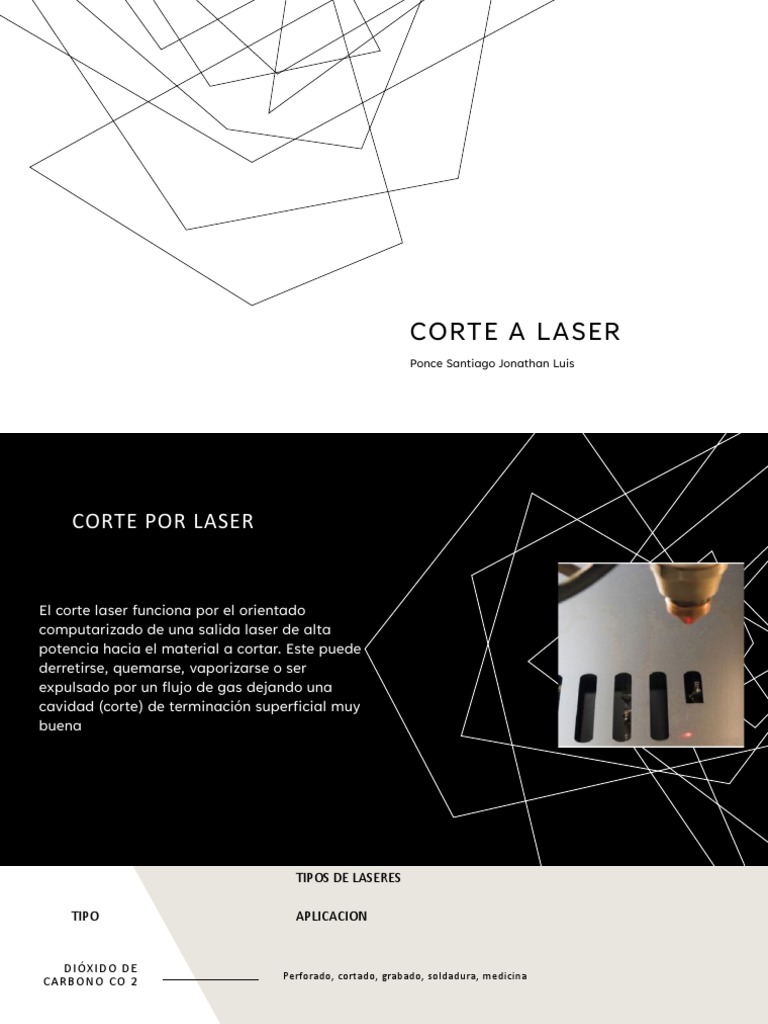 Corte A Laser | PDF | Láser | Química
