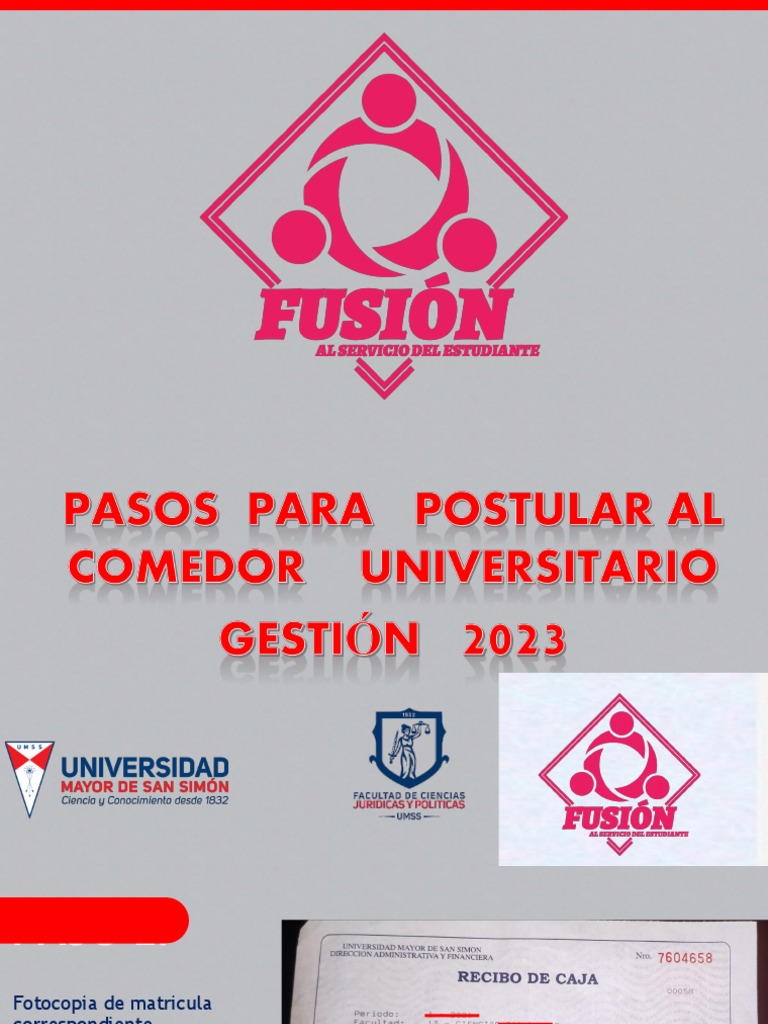 Requisitos Beca Comedor UMSS 2023-2024 | PDF | Negocios