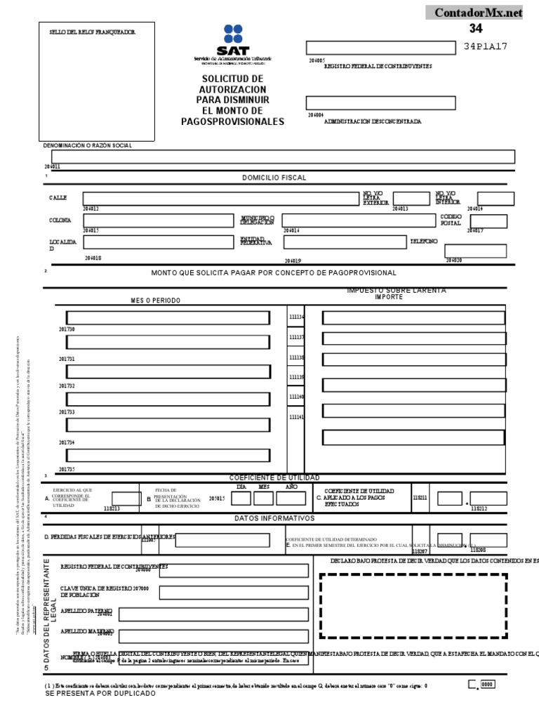 Formato Sat | PDF | Gobierno