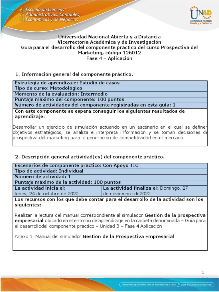 Guía para El Desarrollo Del Componente Práctico y Rúbrica de Evaluación - Unidad 3 - Fase 4 ...