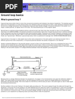 EE-17 Grounding System Riser Diagram and Grounding System Layout | PDF