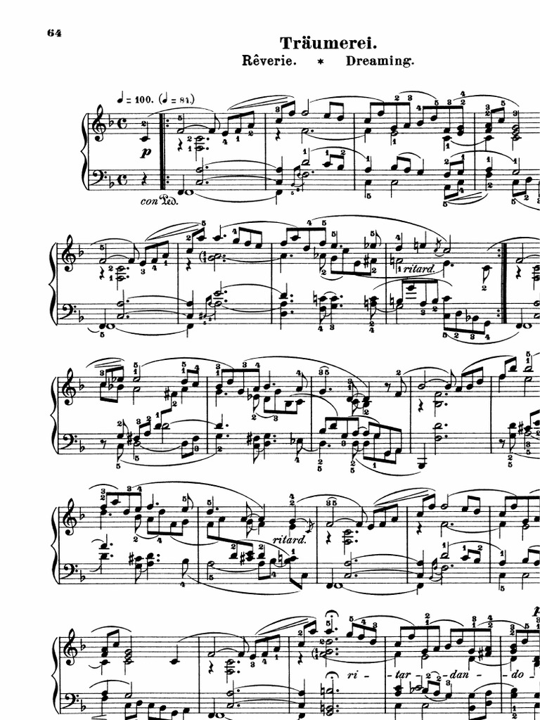 Shcumann - Traumerei | PDF