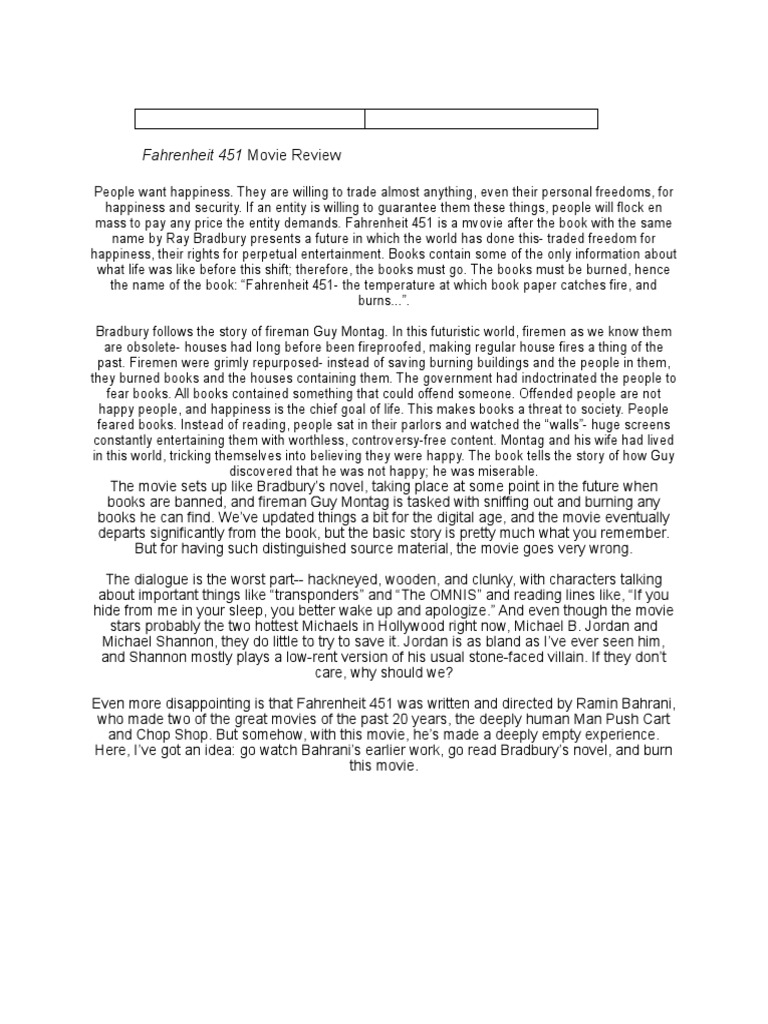 Fahrenheit - 451 - Buluc George | PDF