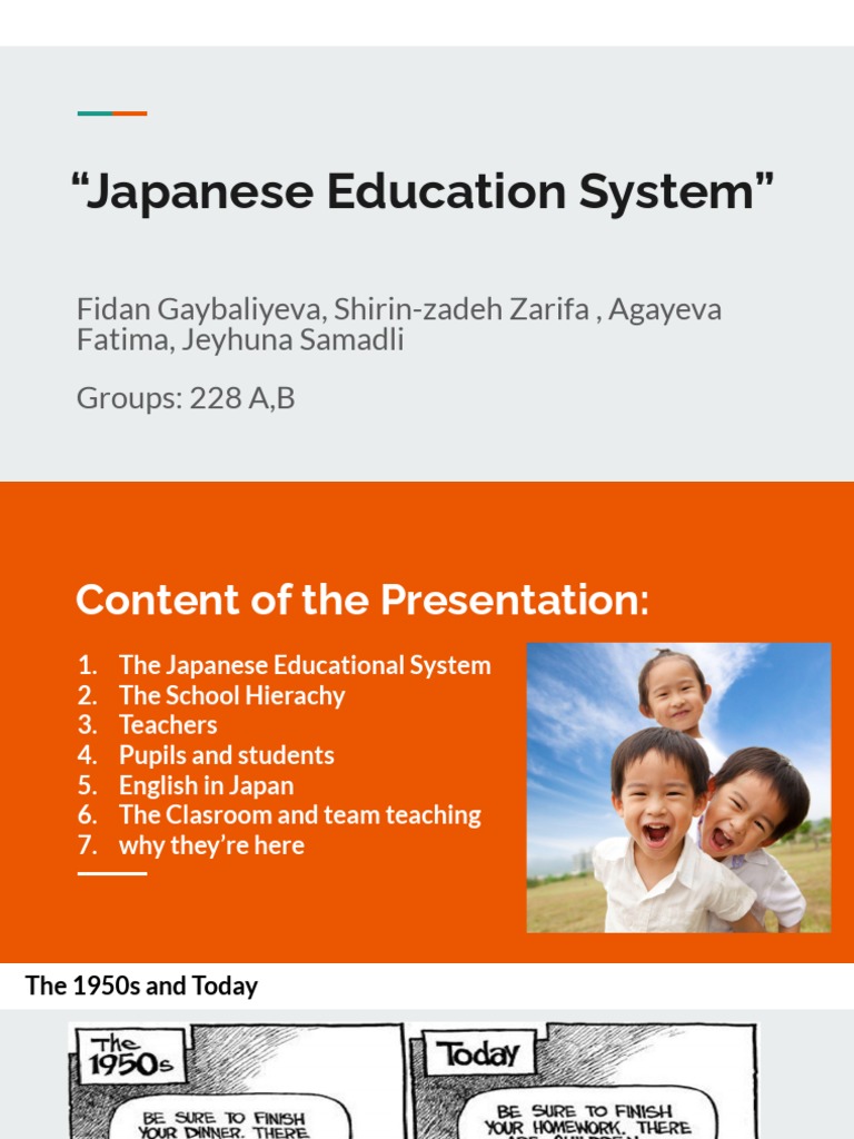 "Japanese Education System" 2 | PDF