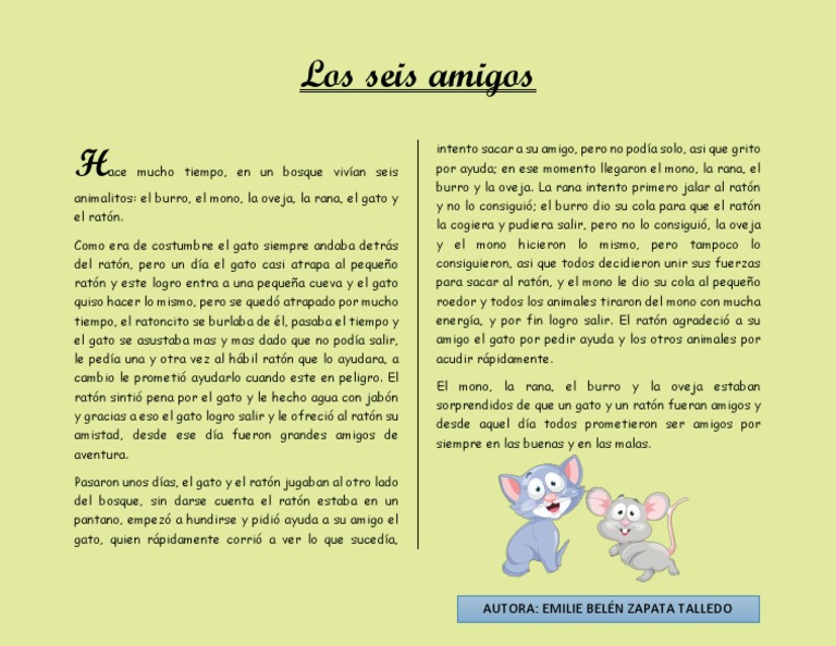 Los Seis Amigos | PDF | Gatos