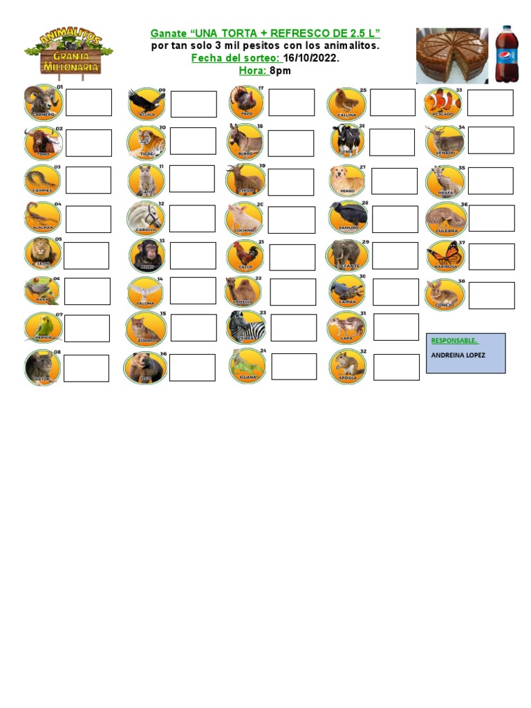 Rifa de Animalitos | PDF