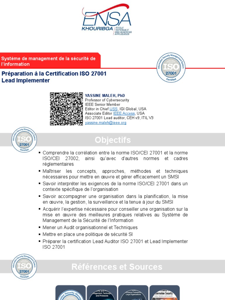 Chapitre 1 | PDF | Sécurité | Sécurité des systèmes d'information
