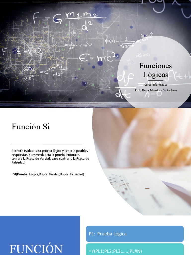 Funciones LÃ Gicas | PDF