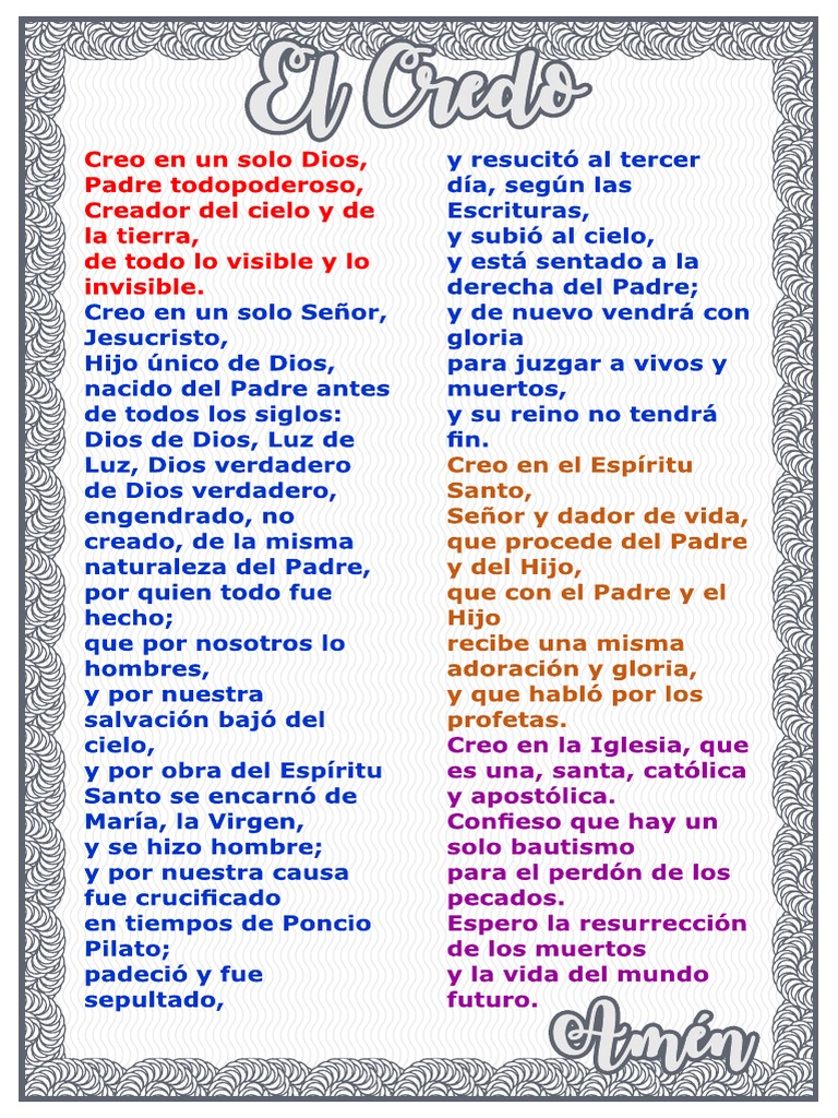 el credo | PDF