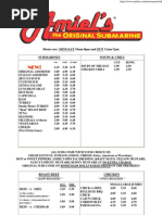 Server Menu Test Answer | PDF | Salad | Hamburgers