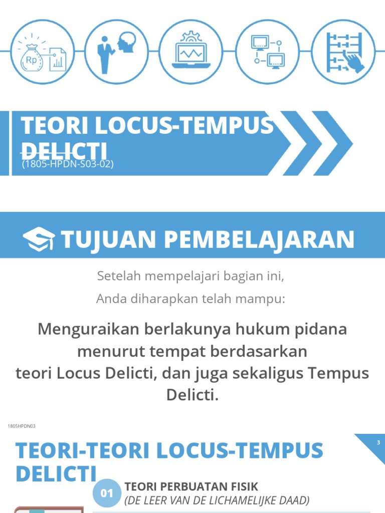 Teori Locus-Tempus Delicti | PDF