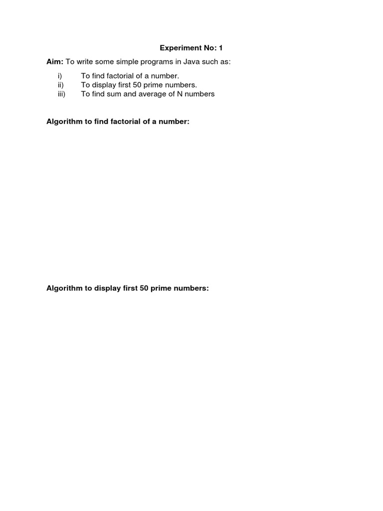 Java Lab Manual | PDF | Method (Computer Programming) | Inheritance (Object Oriented Programming)