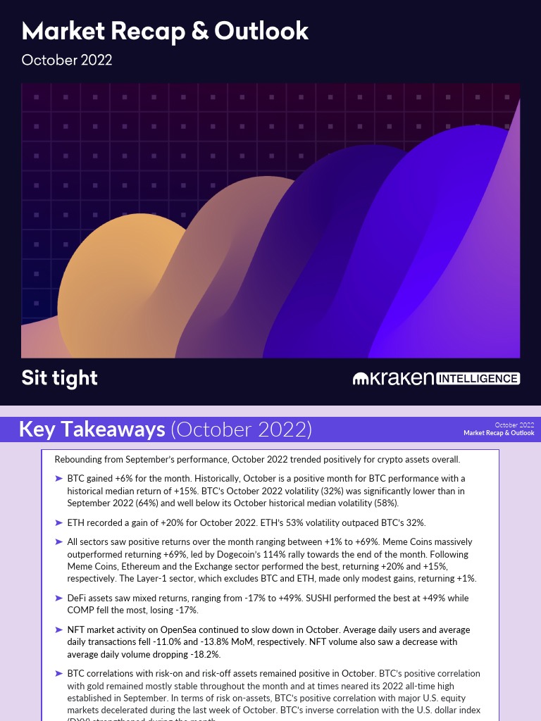 Kraken Intelligence's October 2022 Market Recap & Outlook | PDF ...