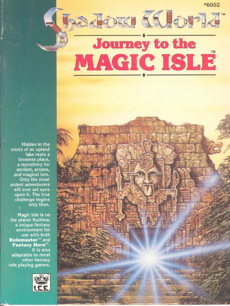Rolemaster - Shadow World - Ice6002 Journey To The Magic Isle | PDF