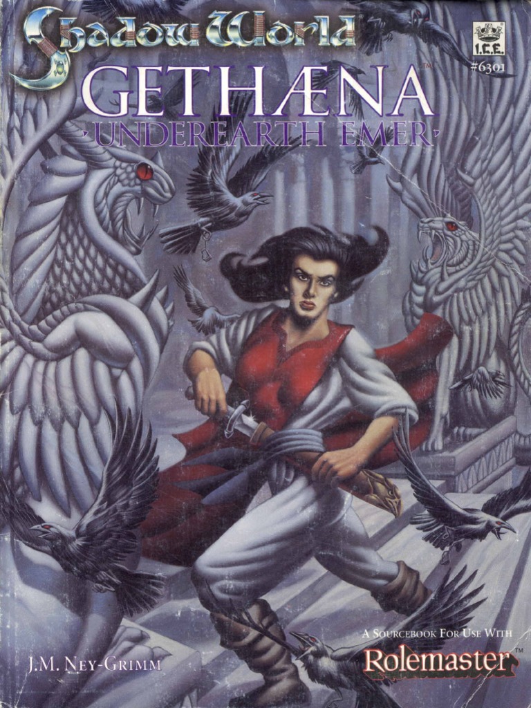 Rolemaster - Shadow World - Ice6301 Gethaena Underearth Emer | PDF