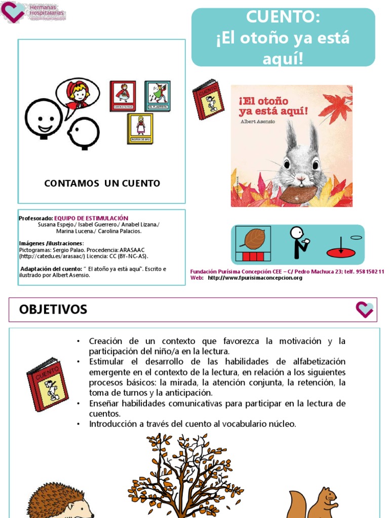 Cuento: ¡El otoño ya está aquí! | PDF | Aprendizaje | Ciencia cognitiva