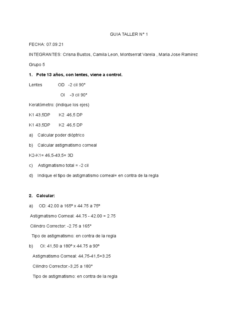 Refra 1 | PDF | Córnea | Radiación electromagnética