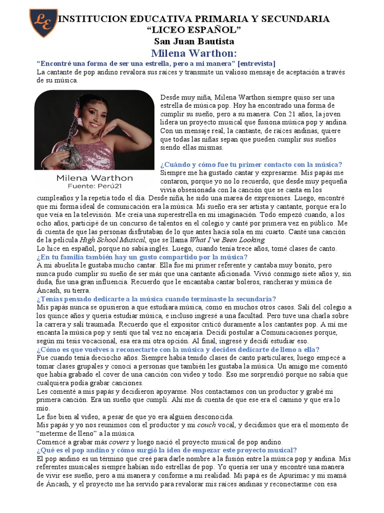 Milena Warthon:: Institucion Educativa Primaria Y Secundaria "Liceo ...