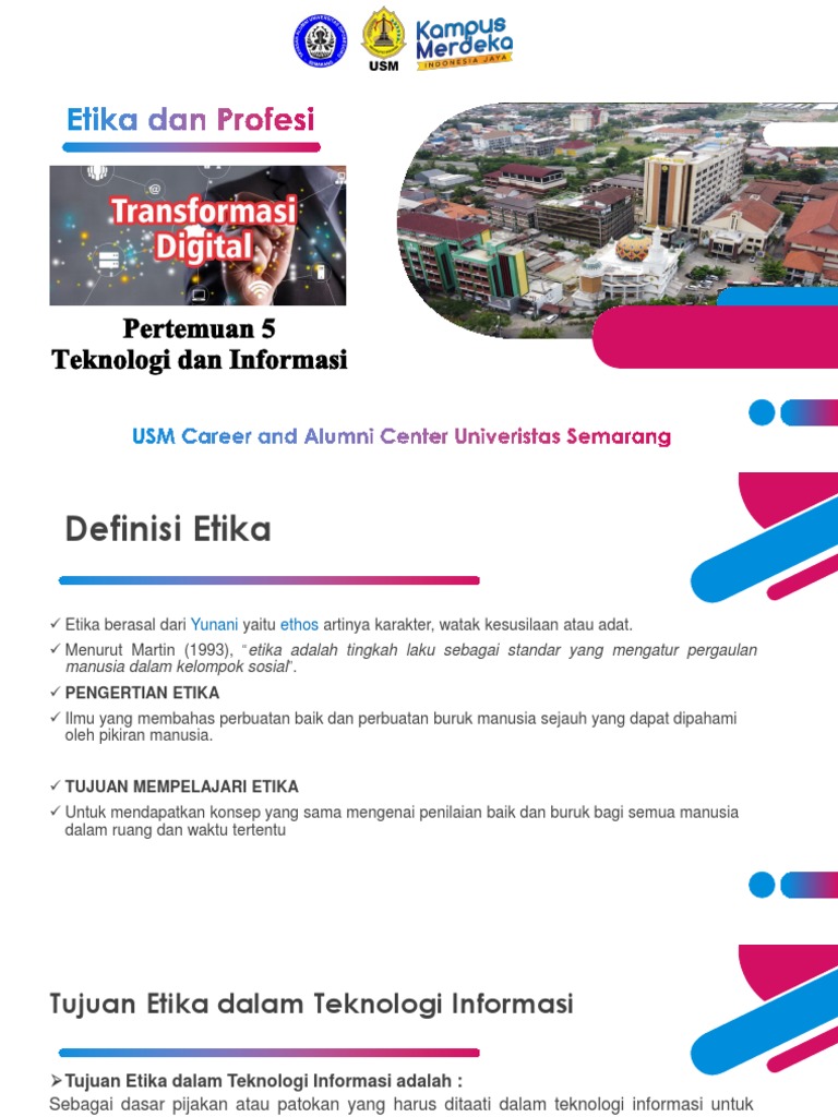 Etika dan Profesionalisme TI dalam Teknologi | PDF