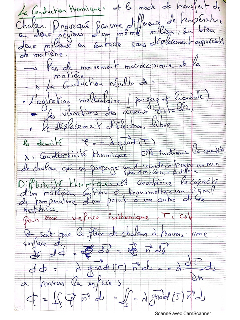 Résumé Thermique | PDF