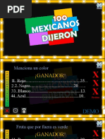 100 Mexicanos Dijeron | PDF