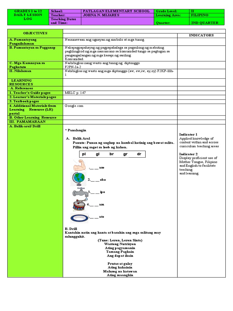 Diptonggo | PDF