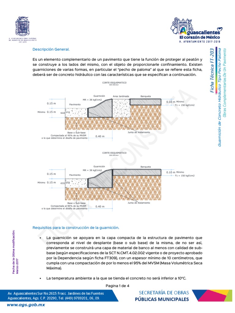 FT203 Guarnición Pecho Paloma | PDF