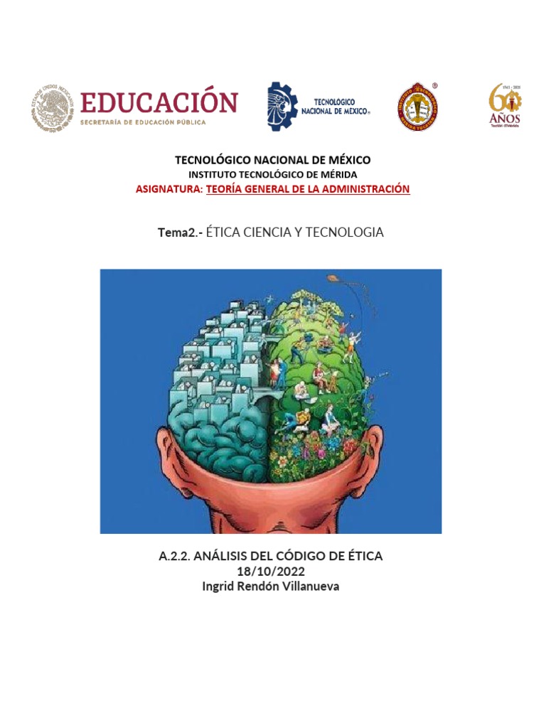 A.2.2. ANÁLISIS DEL CÓDIGO DE ÉTICA - Ingrid - Rendón - Villanueva ...