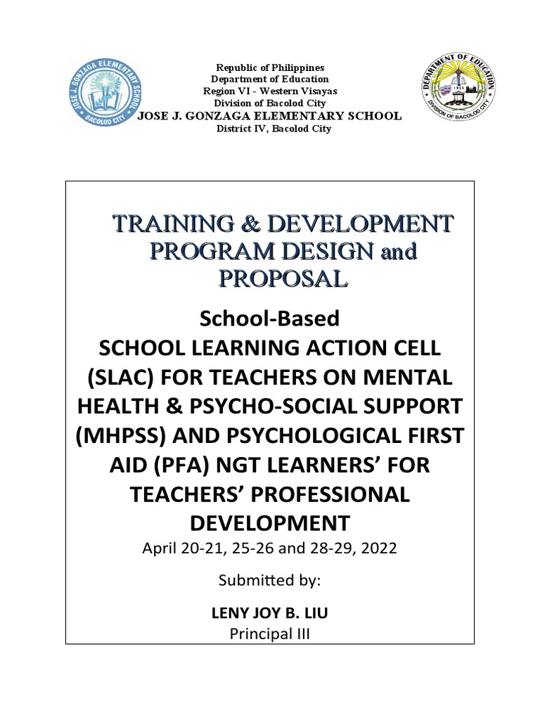 Lac Session Training Design MHPSS | PDF