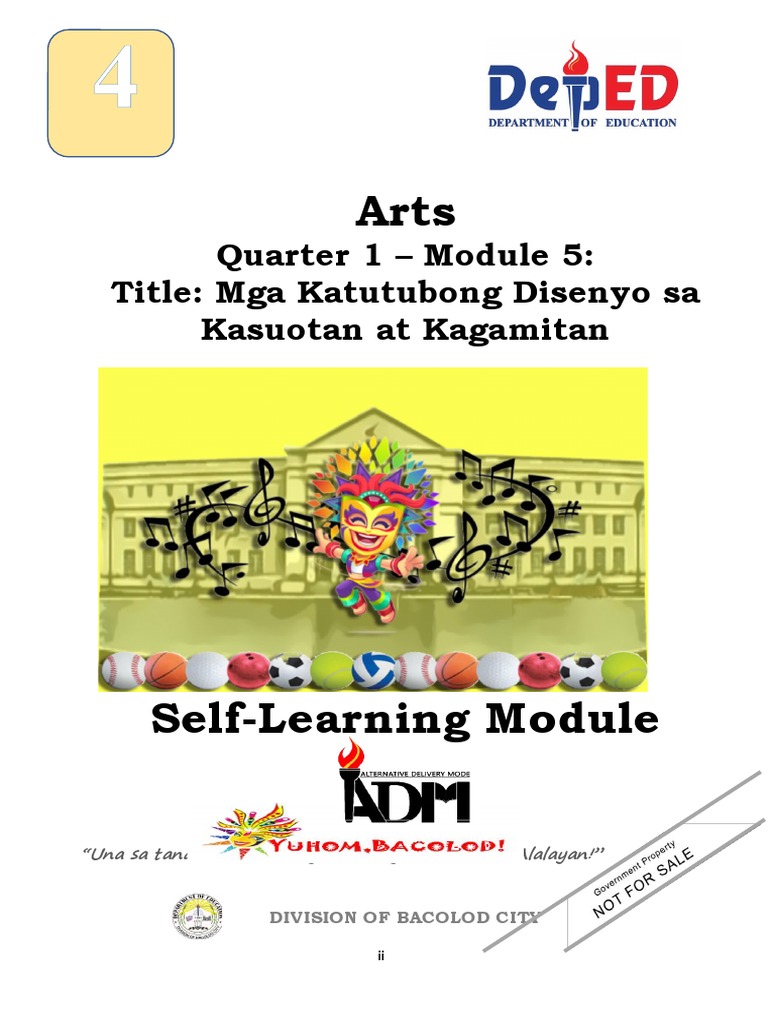 ARTS 4 Q1 Module 5 | PDF
