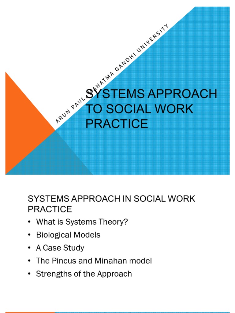 Systems Theory in Social Work Practice | PDF | System | Systems Theory