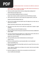 Css NC II Reviewer (Possible Questions and Answers) | PDF | Booting | Bios