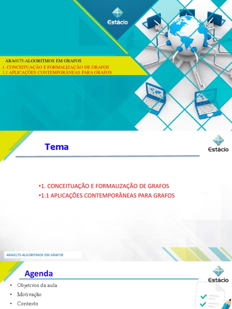 Aula 01 - Introdu o A Algoritmos em Grafos | PDF | Teoria dos Gráficos | Vértice (Geometria)