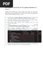 Cara Agar CorelDraw Bajakan Tidak Terdeteksi Internet | PDF | Komputer