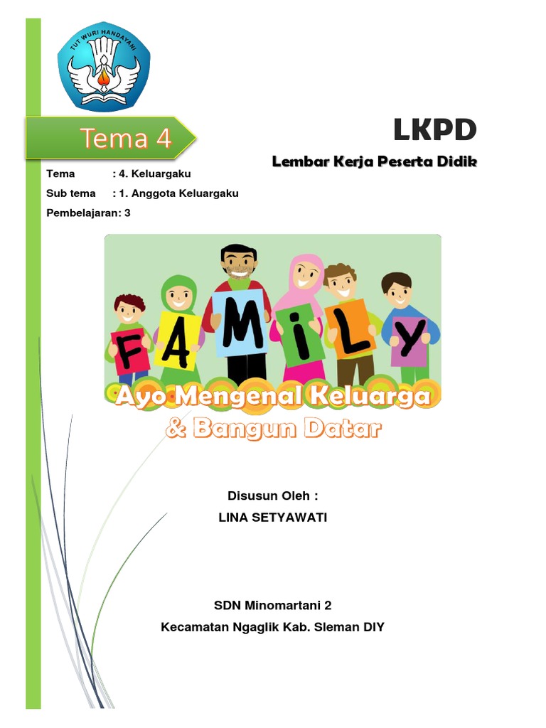 LKPD Kelas 1 SD | PDF | Karier & Perkembangan | Griya & Taman