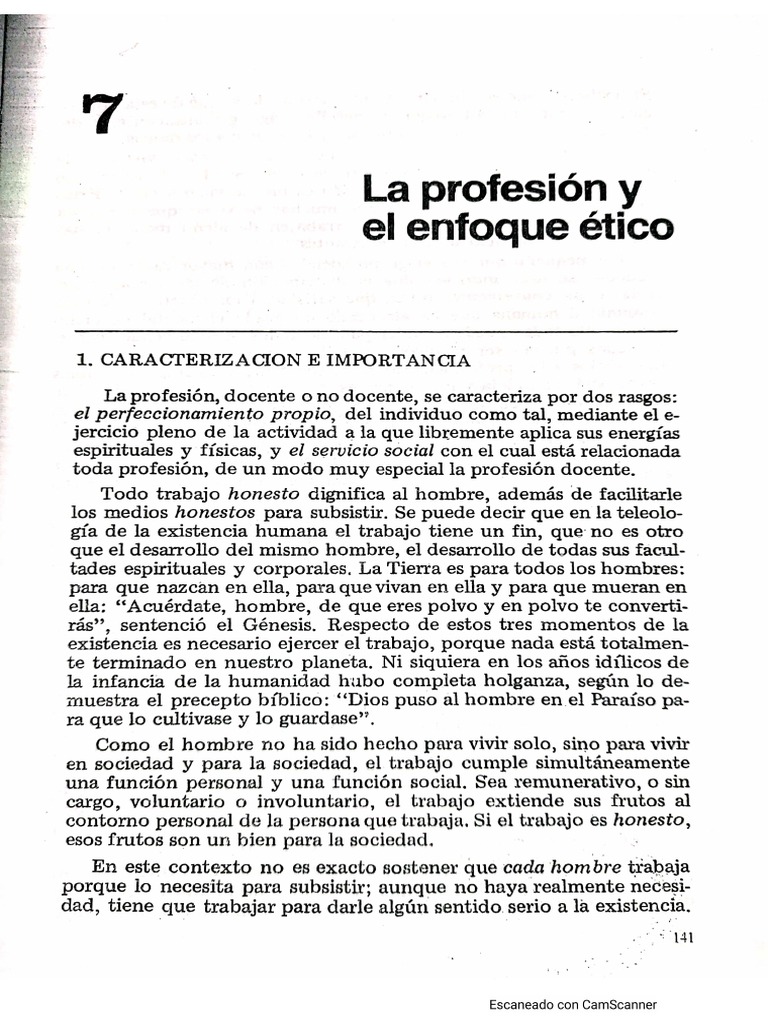 Reflexión Ética en Educación y Formacion - Cap 7-8-9 | PDF