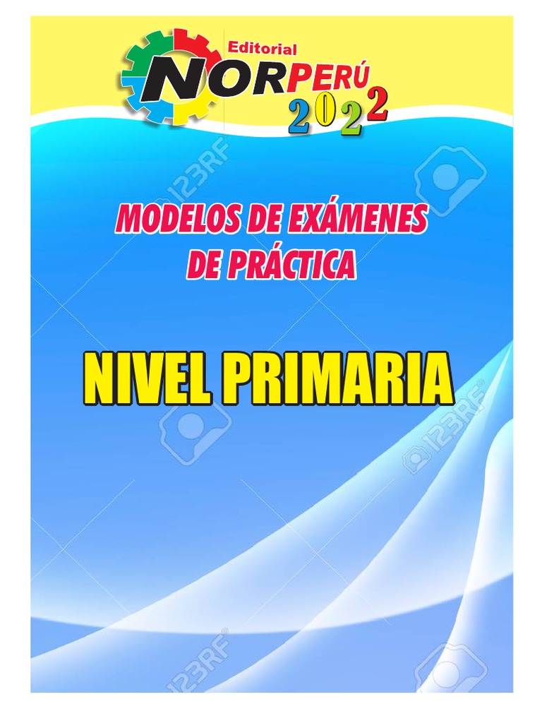 Modelo Primaria Oct Nov | PDF