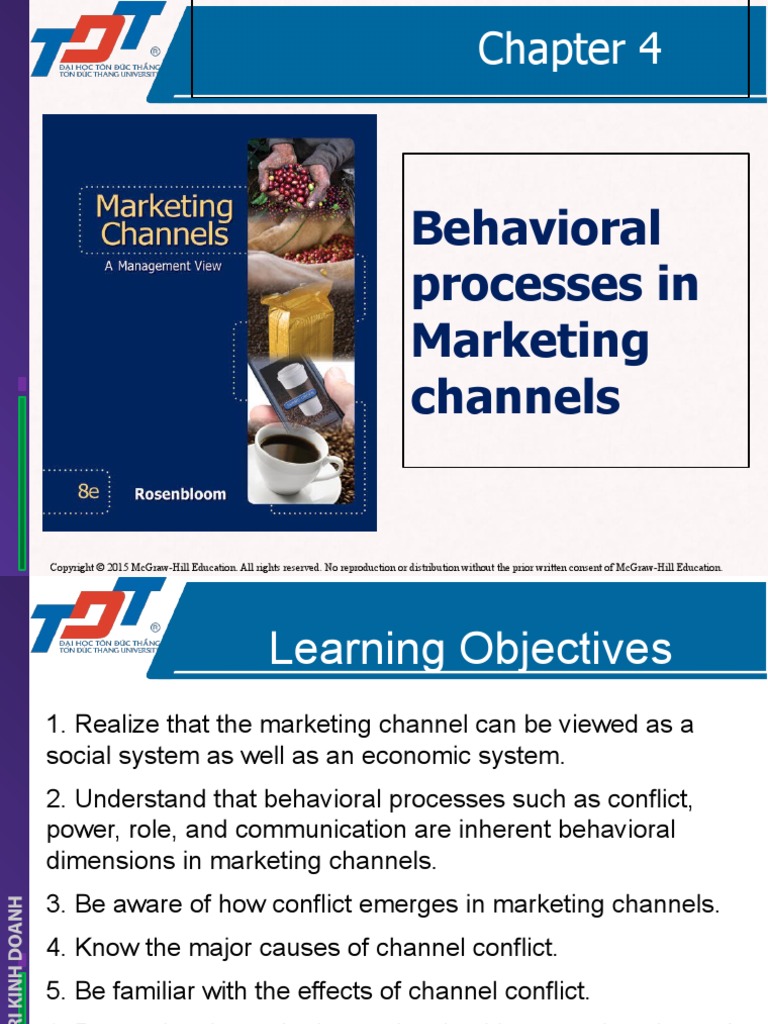 Behavioral Processes in Marketing Channels | Download Free PDF | System | Marketing