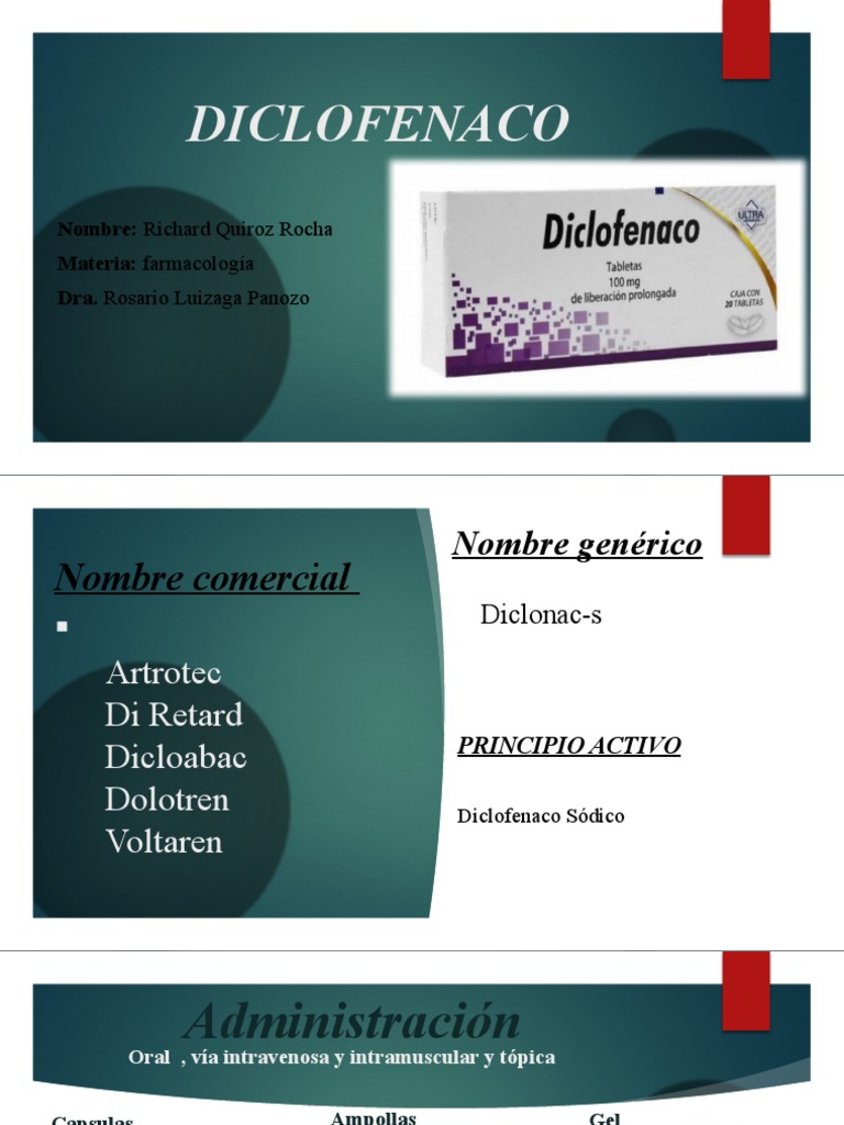 Diclofenac o | PDF