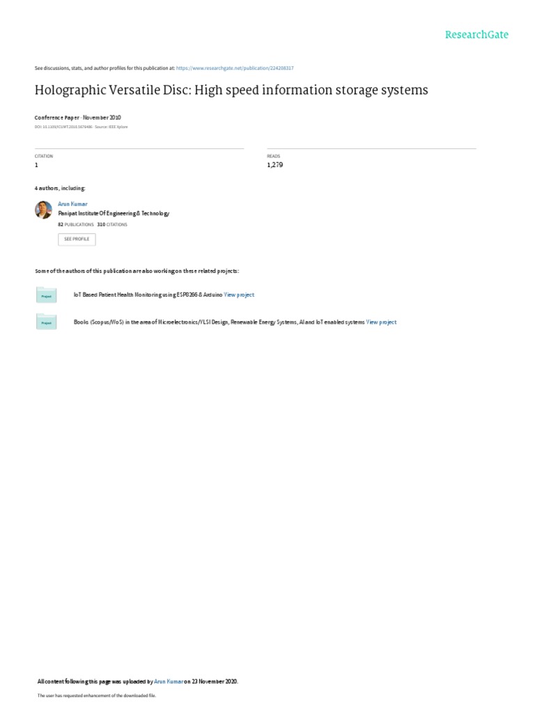 HVD Data Abstract | PDF | Computers