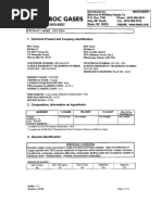 BOC Oxygen, Compressed SDS | PDF | Dangerous Goods | Occupational ...