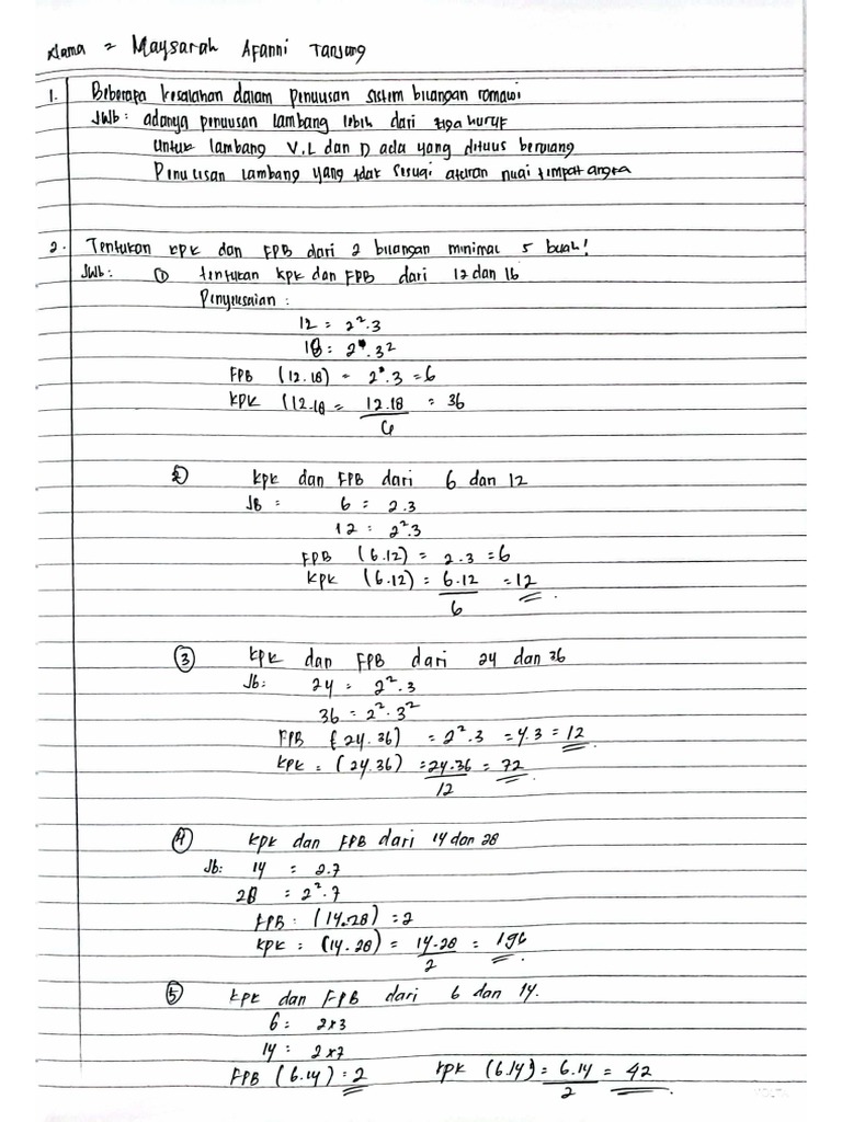 TT2 Matematika | PDF