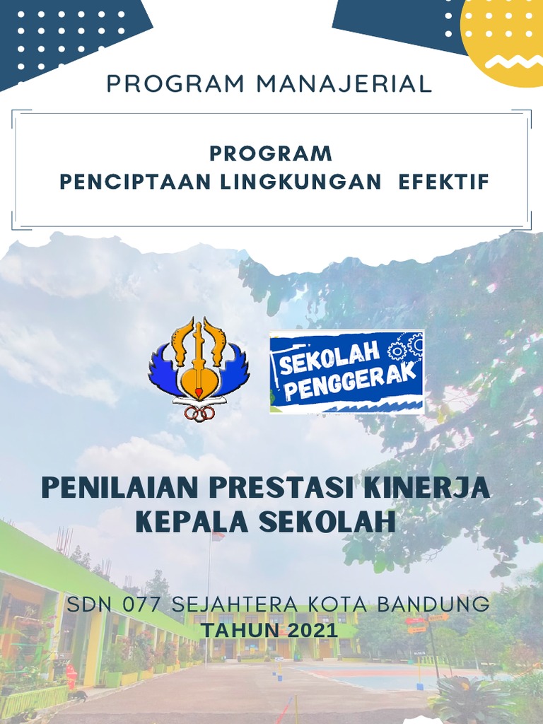 Program Penciptaan Lingkungan Efektif 077 Sejahtera 2022 | PDF