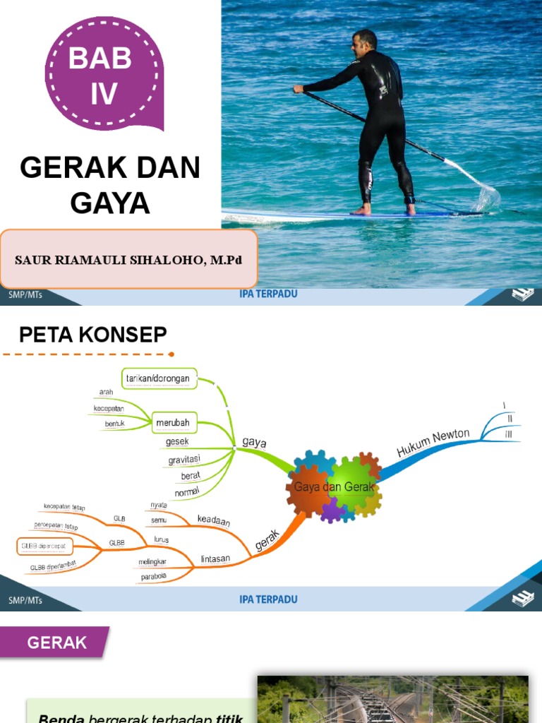 Bab 4 Gerak Dan Gaya | PDF